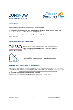 CON29DW Wessex Water from OneSearch Direct